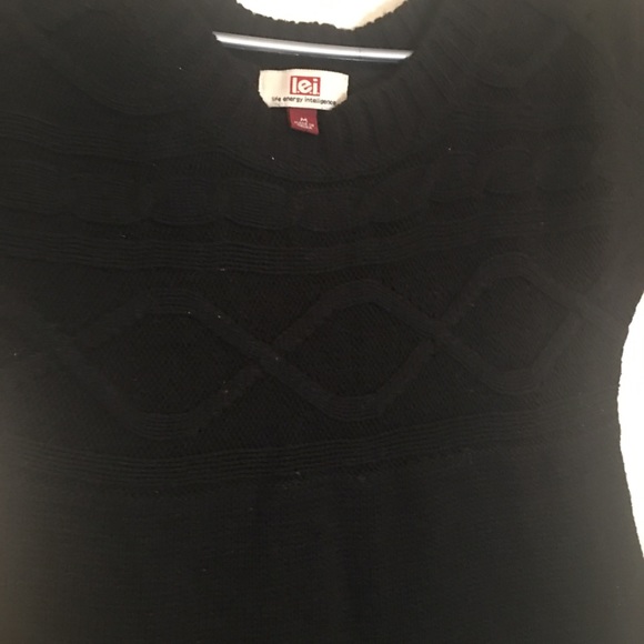 lei | Tops | 325 Lei Little Black Dress Sweater Medium | Poshmark